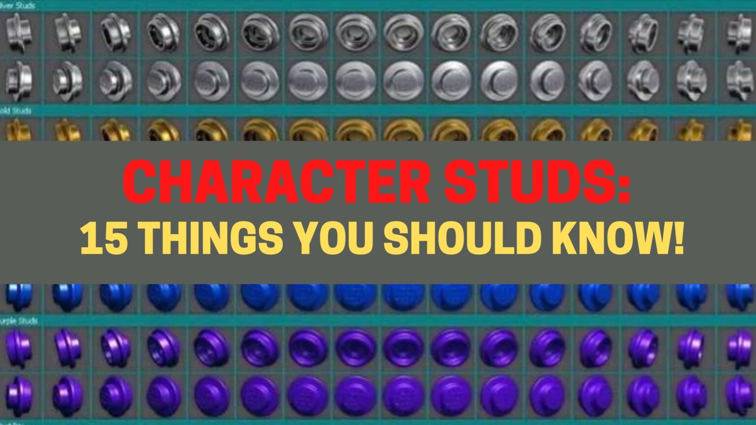 What Are Character Studs in LEGO Games? 15 Things You Should Know