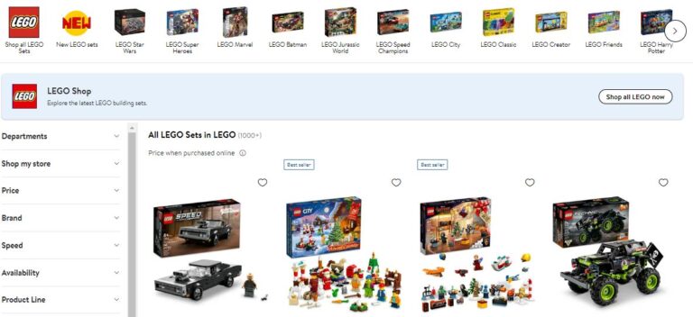 Top 5 Best Places to Buy LEGO Sets