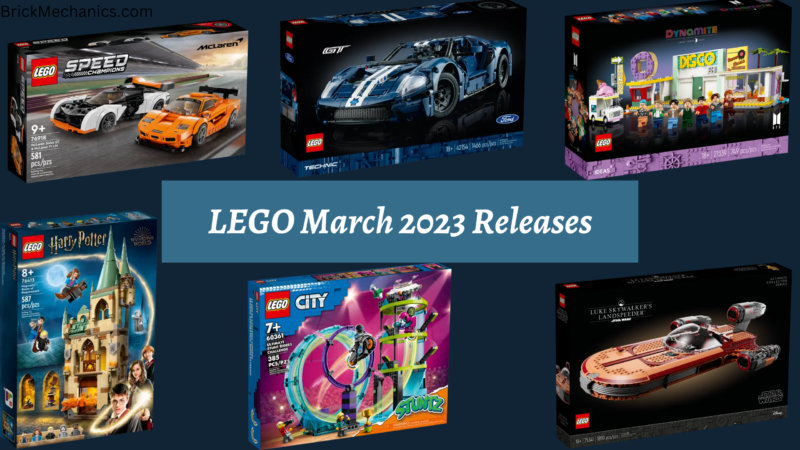 LEGO March 2023 Releases: Every Set Release this Month!